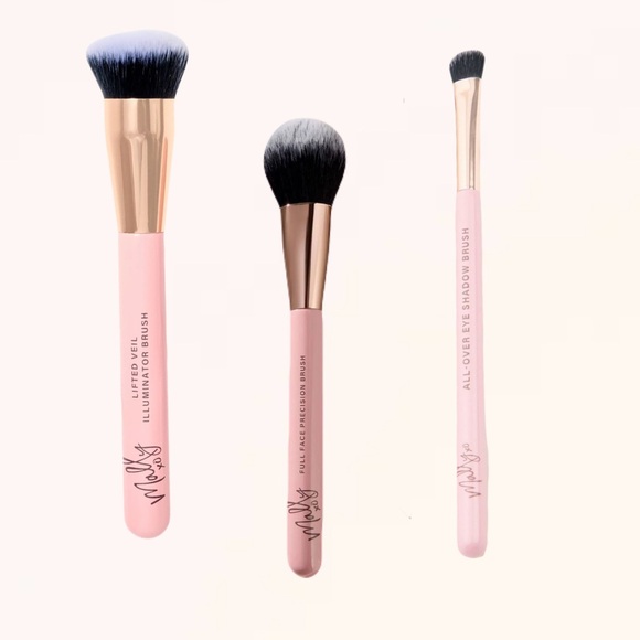 Mally Beauty | Makeup | Mally 3pc Brush Set | Poshmark